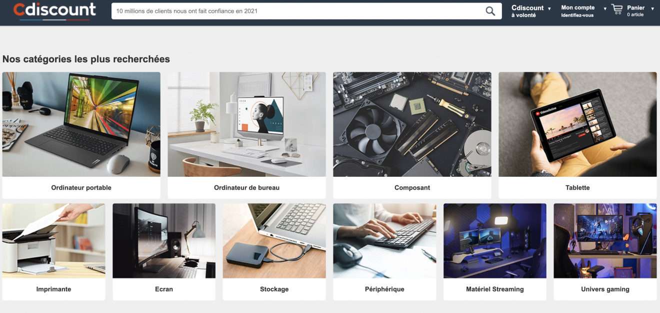 Top 10 des boutiques en ligne pour vos achats High-Tech - Selectronic.fr