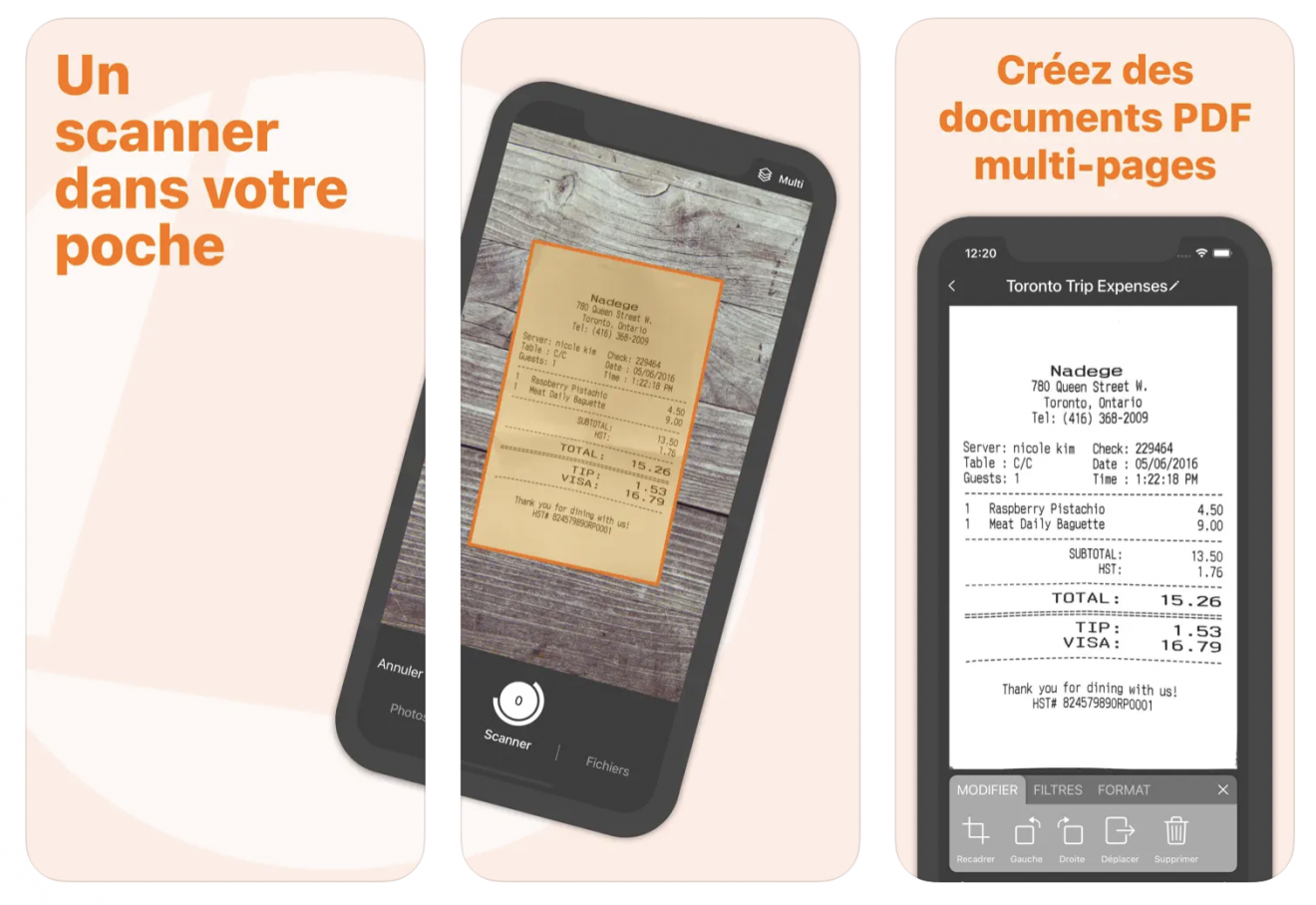 Les 7 meilleures applications de scanner pour iPhone / iOS - Selectronic.fr