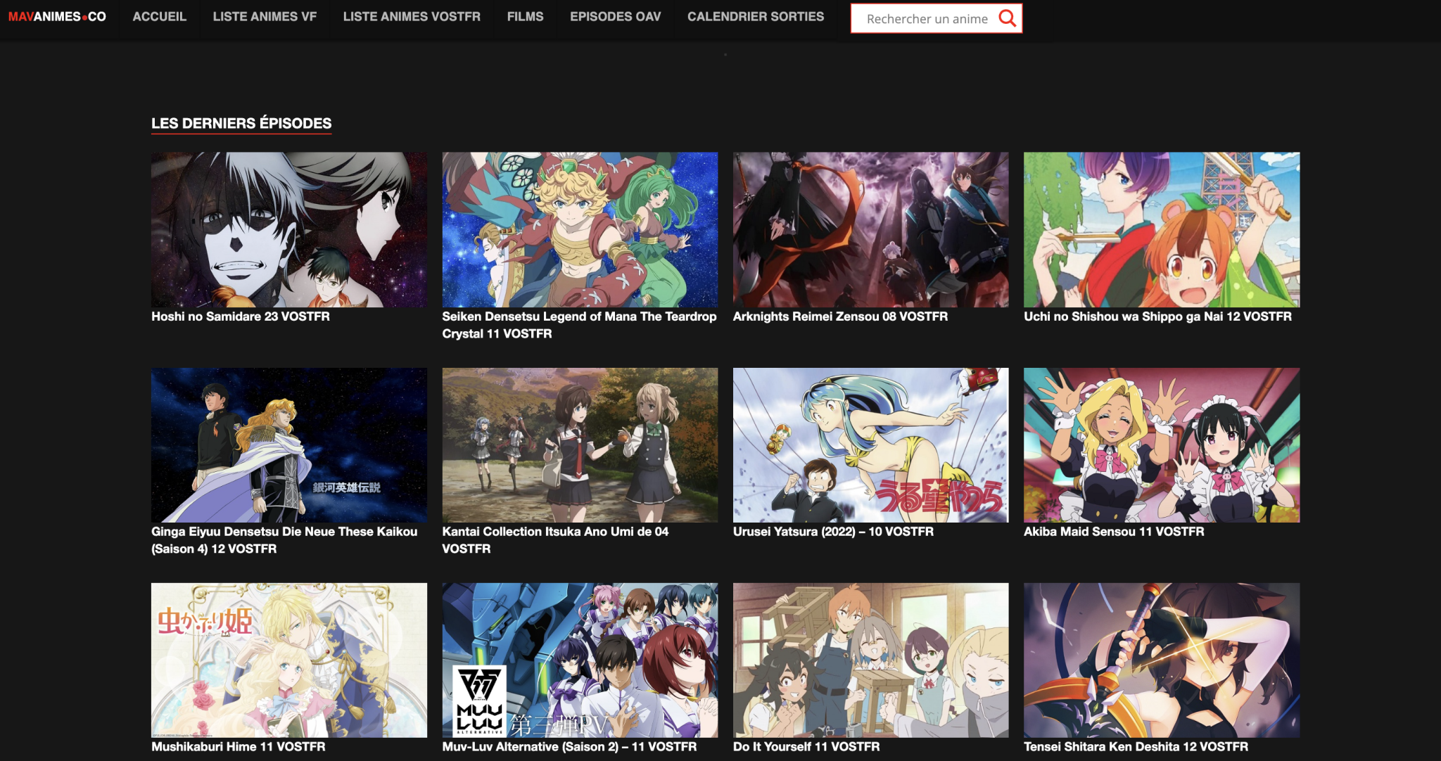 15 sites d’animés en streaming gratuits (VF et VOSTFR) - Selectronic.fr