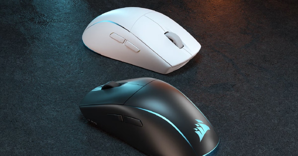 Cette souris de jeu sans fil Corsair coûte 95 €, mais voici la capture ...