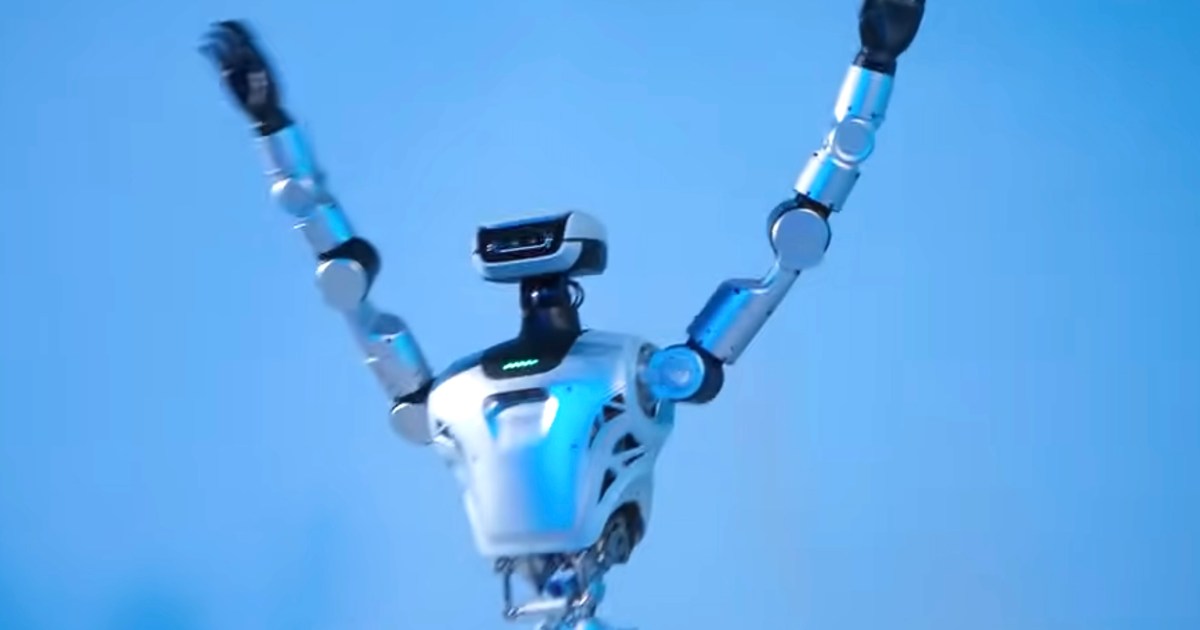 La «routine quotidienne» de ce robot humanoïde est un peu folle ...