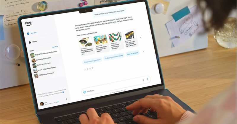 Amazon lance Alexa+ sur le Web pour affronter ChatGPT et Gemini ...
